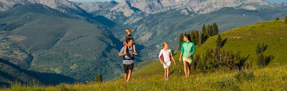 Hiking in Vail